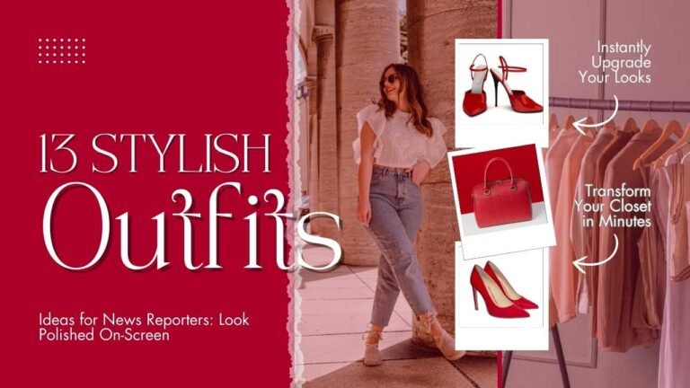 13 Stylish Outfit Ideas for News Reporters: Look Polished On-Screen